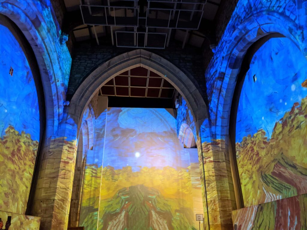 Van Gogh The Immersive Experience | York Review - Where To Go With Kids
