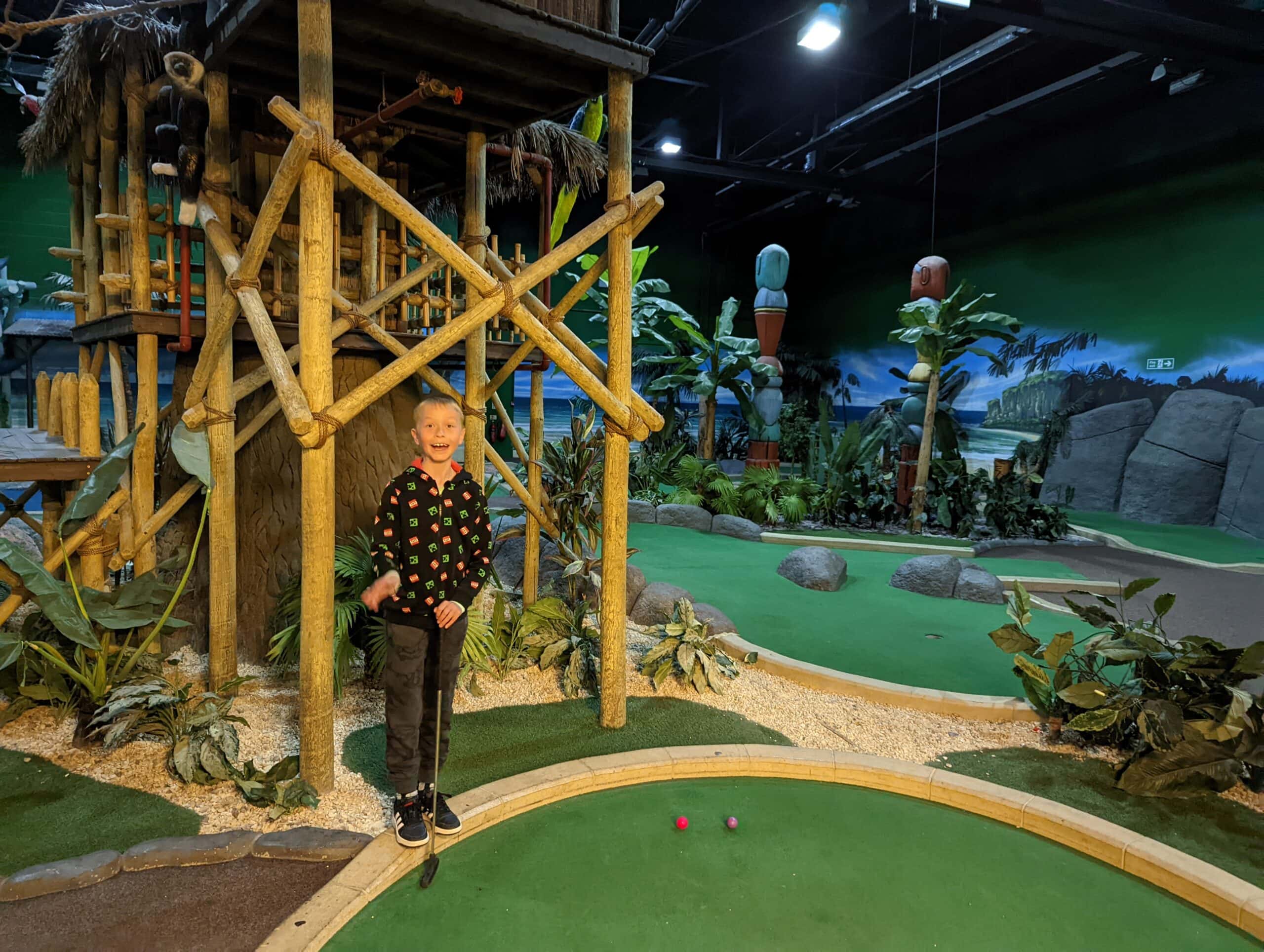Paradise Island Adventure Golf Manchester - Where To Go With Kids