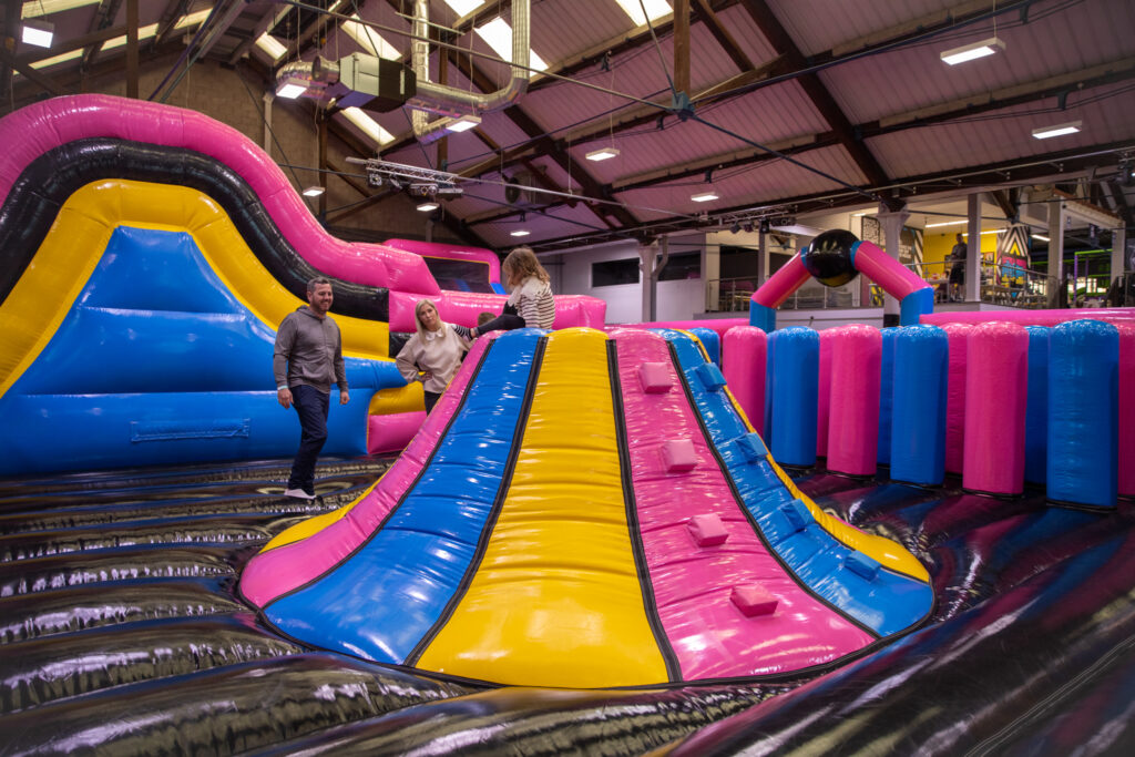 Bounce House Inflatable Theme Park - Where to go With Kids - Merseyside