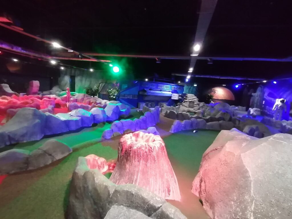 Galactic Golf Halifax - Where To Go With Kids - West Yorkshire